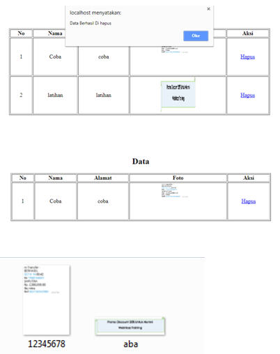 Menghapus Data Di Database Beserta File - WebHozz Blog